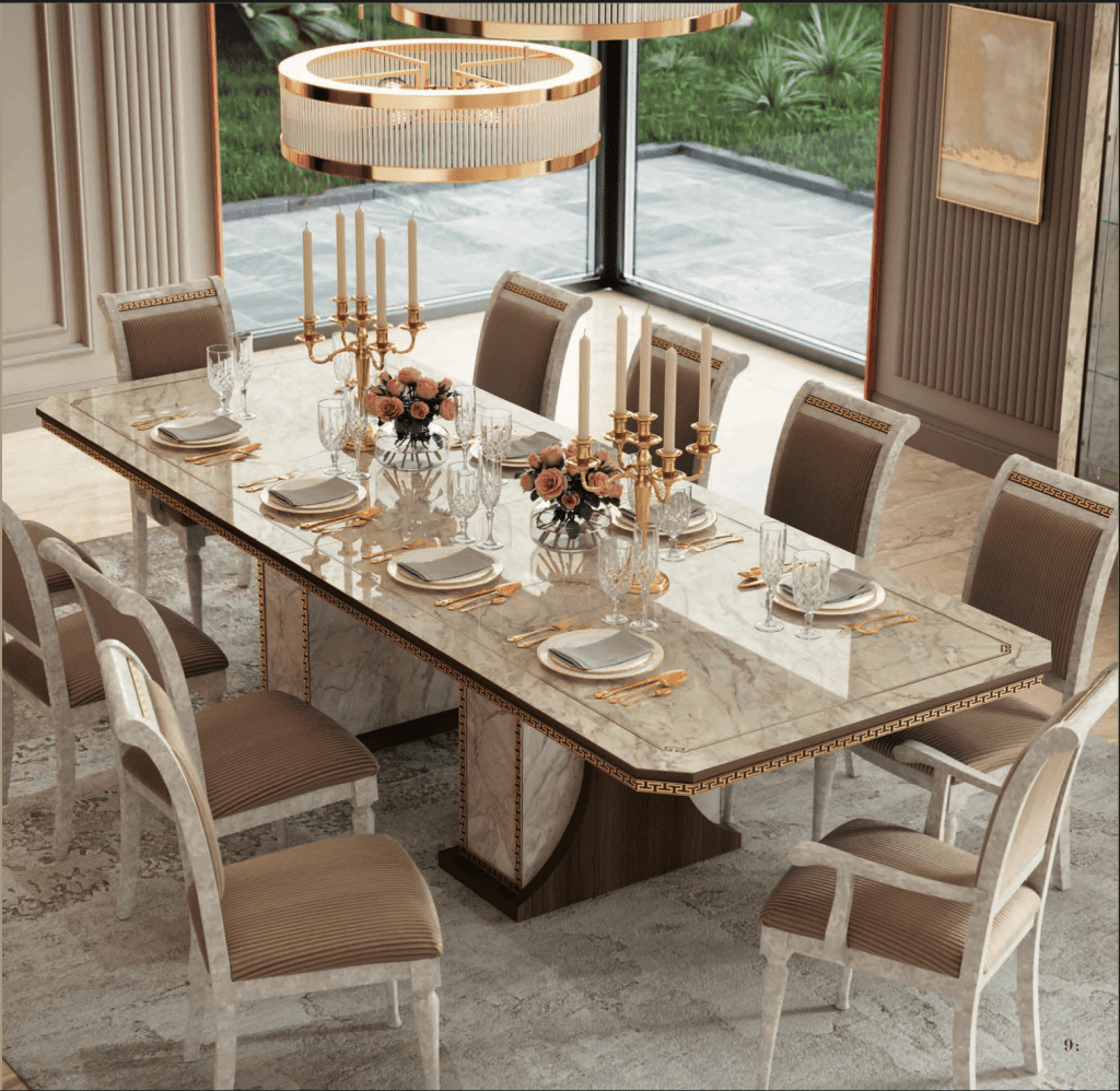 The Romeo Dining Room - French Furniture Orlando